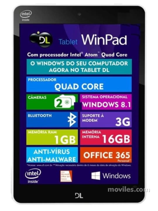 Tablet DL WinPad TP295 - Celulares.com Argentina